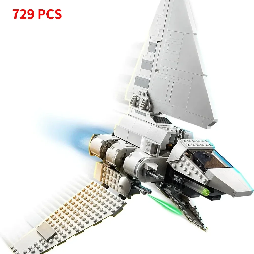 Space-War-Imperial-Shuttle-Building-Blocks-Kit-Luke-Skywalked-Building ...
