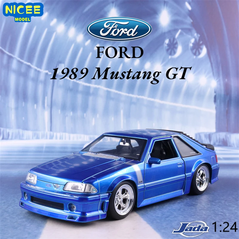 1-24-1989-Ford-Mustang-GT-Muscle-car-High-Simulation-Diecast-Car-Metal ...
