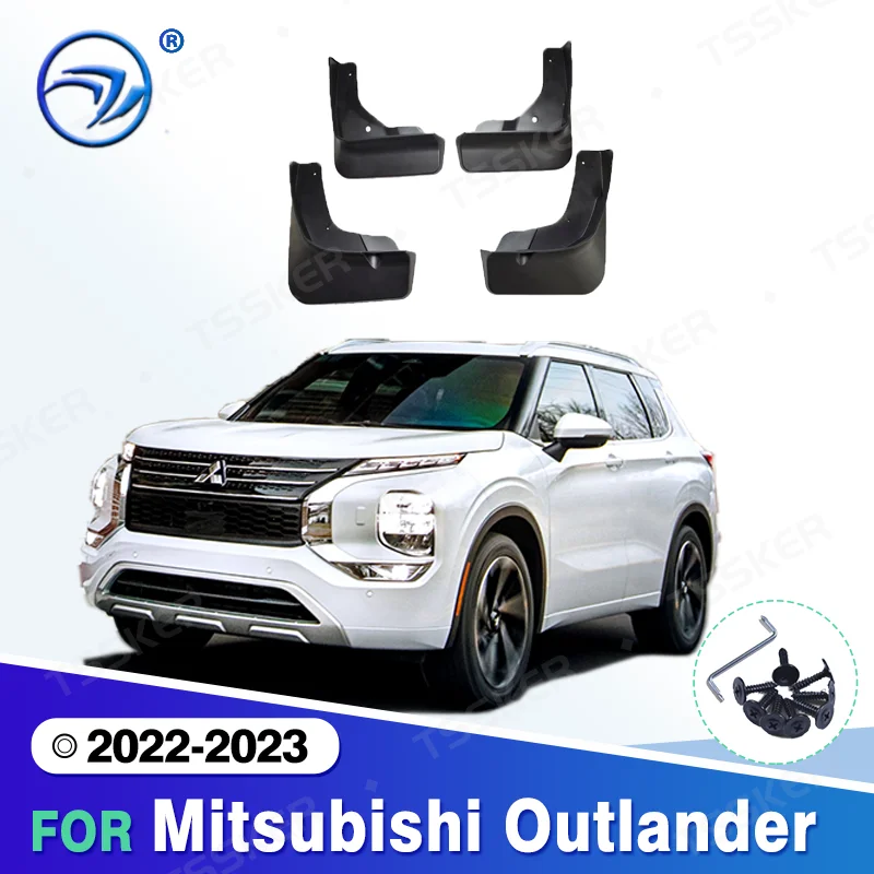 Car Mud Flaps For Mitsubishi Outlander 2022 2023 Mudflaps Splash Guards ...