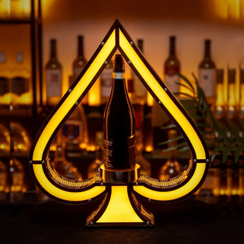 Custom-VIP-Ace-of-Spades-Bottle-Presenter-Champagne-Glorifier-and ...