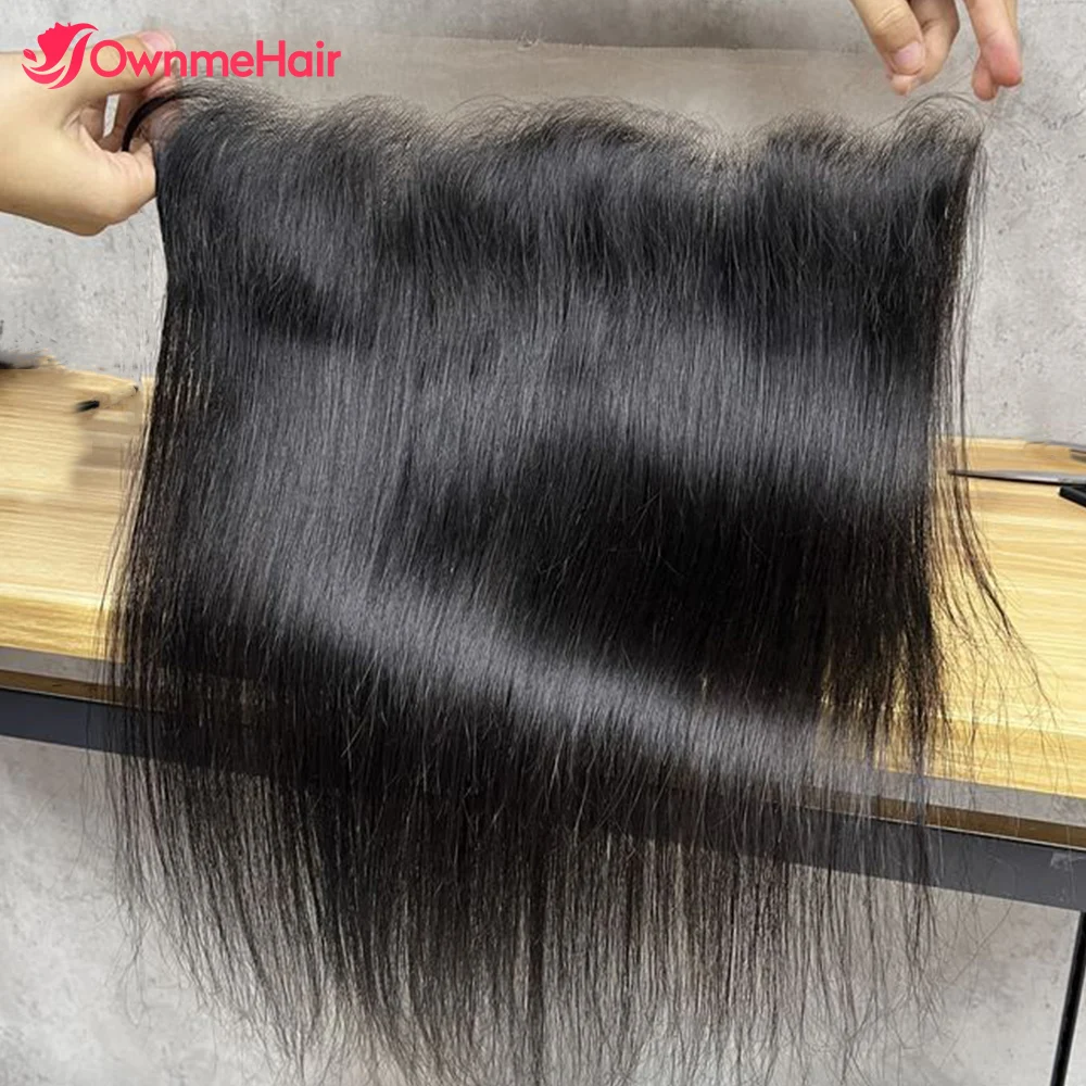 Straight Hair Lace Frontal Only Human Hair Brazilian Hair 4x4 5x5 13x4 ...