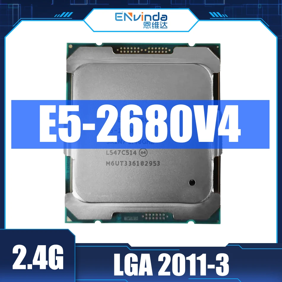 Used Intel XEON E5 2680 V4 CPU Processor 14 Core 2.40GHZ 35MB L3 Cache ...