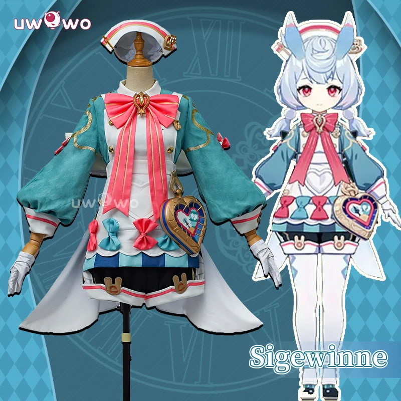 UWOWO-Collab-Series-Game-Genshin-Impact-Sigewine-Cosplay-Costume-Full ...