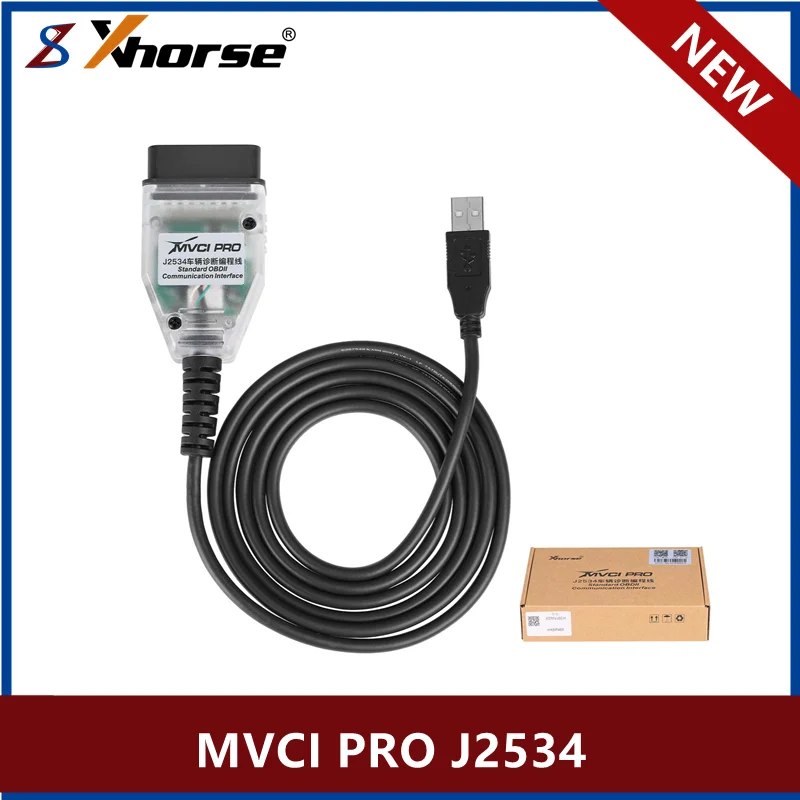 2023 Xhorse Mvci Pro J2534 Car Diagnostic Programming Cable Xdmvj0 ...