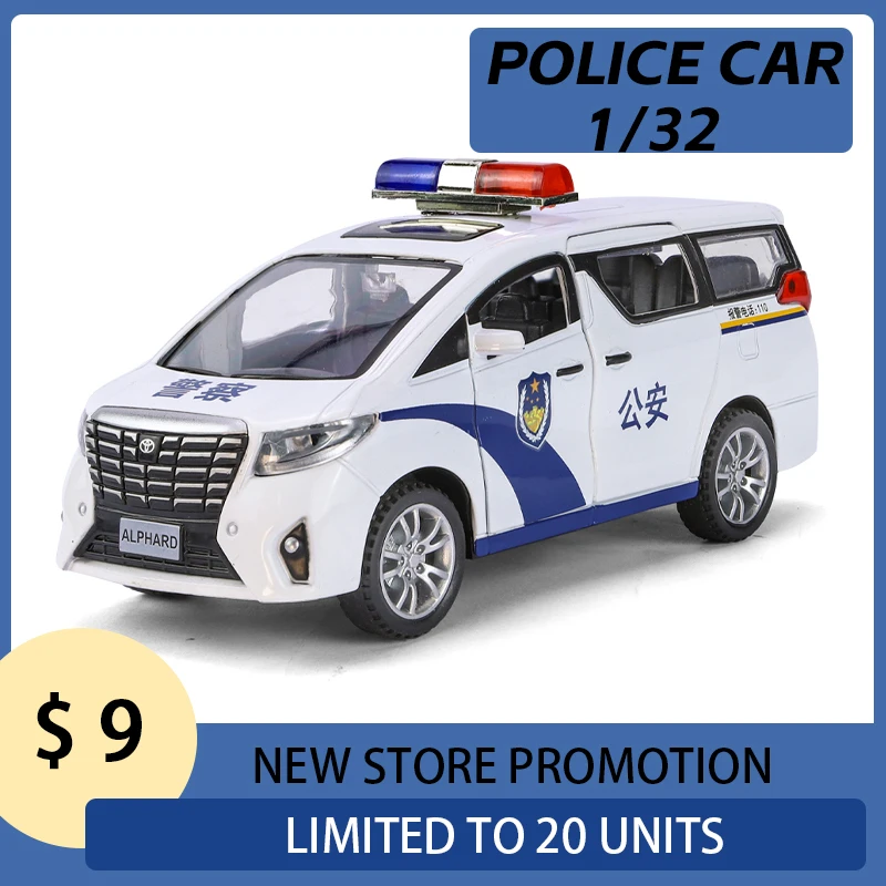 1-32-Car-Toy-Boy-Vehicle-Police-Alphard-Land-Cruiser-Tundra-Diecast ...