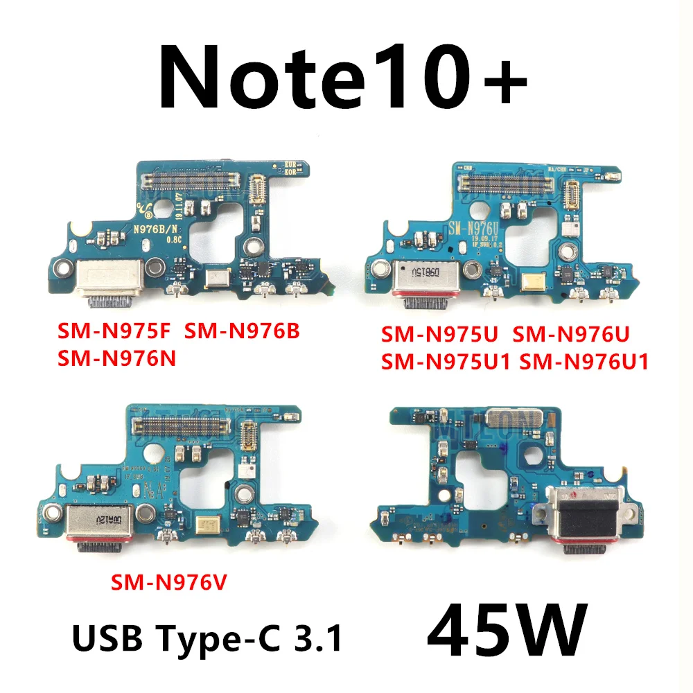 45W USB Dock Connector Charging Port Flex Cable For Samsung Galaxy ...