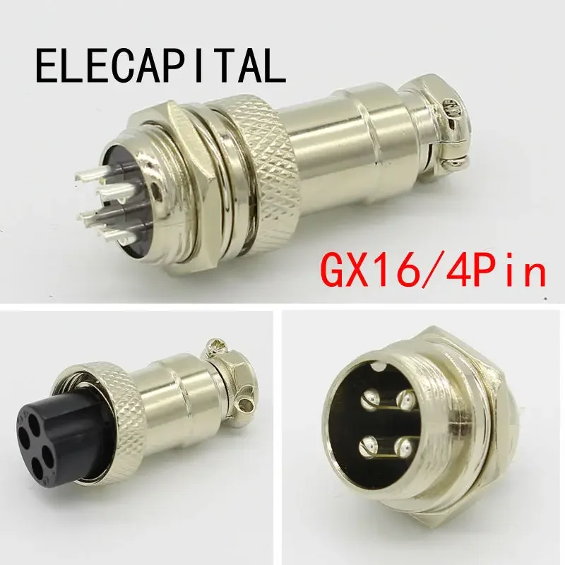 1set-GX16-4-Pin-Male-Female-Diameter-16mm-Wire-Panel-Connector-L72-GX16 ...