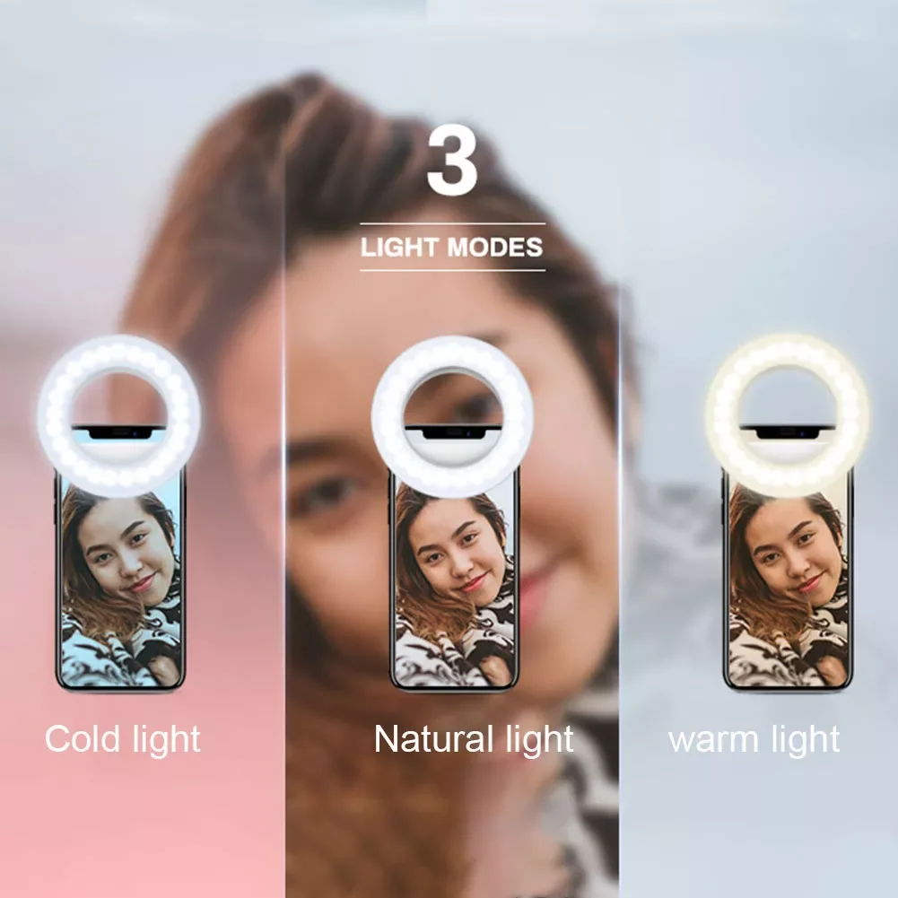 Phone Camera Ring Light Selfie Fill Light - NZshopsmart