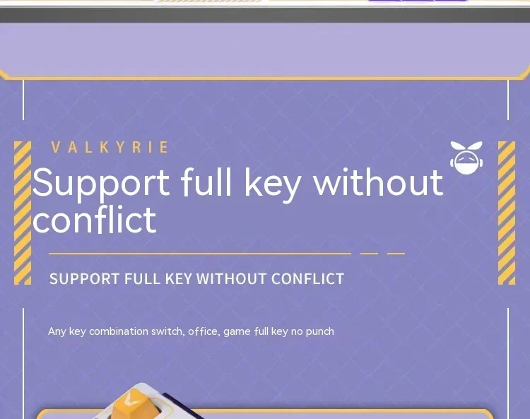 VALKYRIE VK99 3Mode Full Key Hot Swapping Mechanical Keyboard ...