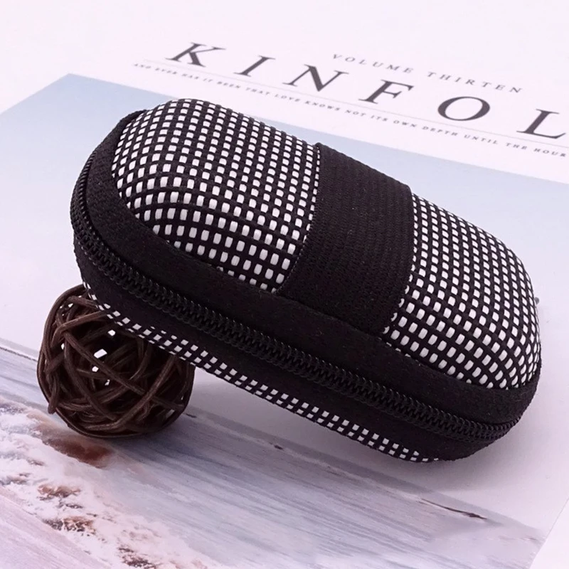 Folding Reading Glasses Box Protective Case Cover Portable EVA Zipper ...