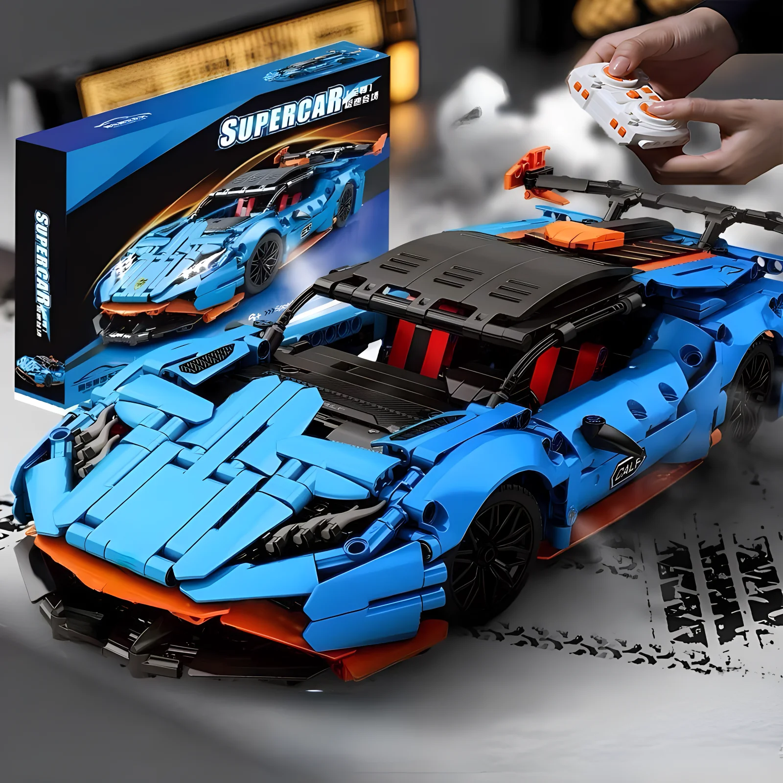 Technical-Racing-Sport-Car-Model-Building-Blocks-technic-adults-1-14 ...