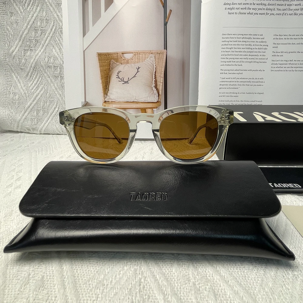 2025 New Trendy Fashion Sunglasses with Case Luxury Designer Vintage ...