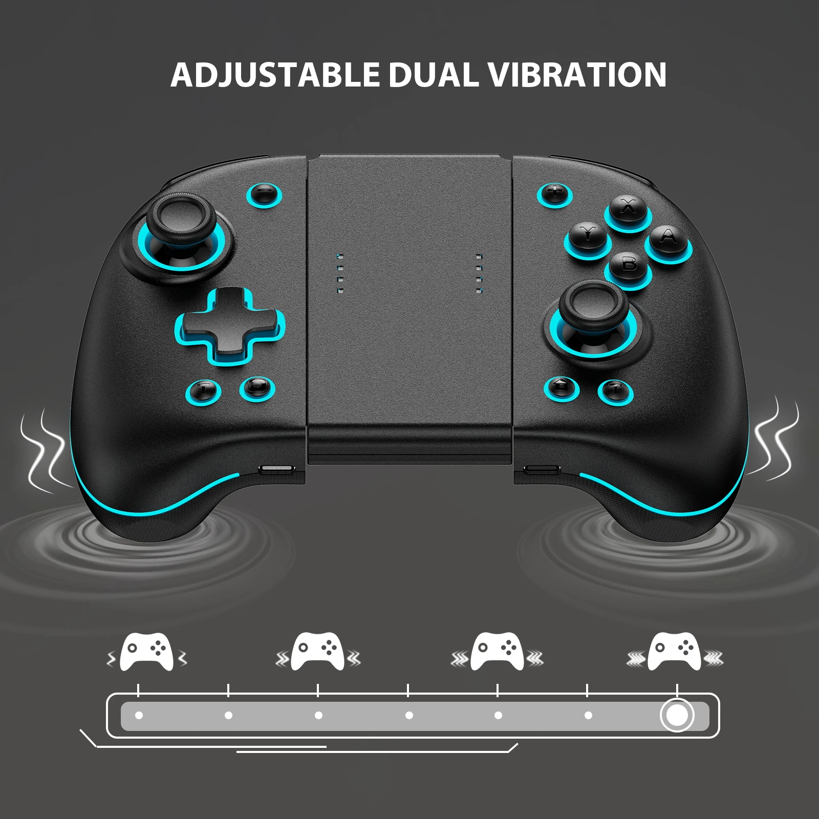 Mando mecánico YS47 para Nintendo Switch, controlador de juego ...