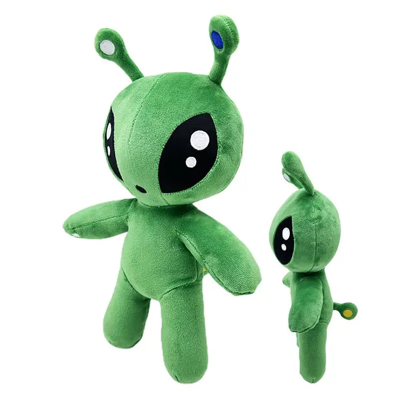 34CM-Aftonsparv-Green-Alien-Plush-Toy-Dolls-Cute-Animal-Stuffed-Soft ...