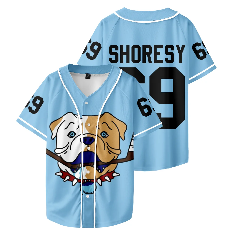 Shoresy #69 Baseball Short Sleeve Baseball Jersey Number Outfit Men and ...