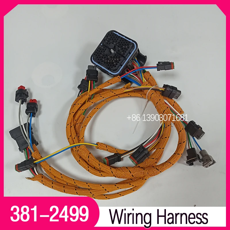 381-2499-3812499-Excavator-Engine-Wiring-Harness-for-Caterpillar-CAT-C7 ...