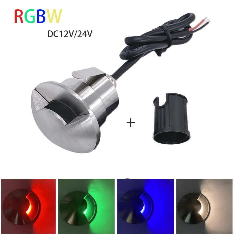 DC12V-24V-MINI-LED-Outdoor-Garden-Lights-RGBW-IP68-Waterproof-Ground ...