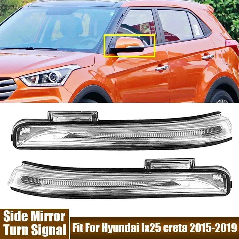 Left Right LED Car Light Side Rearview Mirror Turn Signal Lamp Fit For ...
