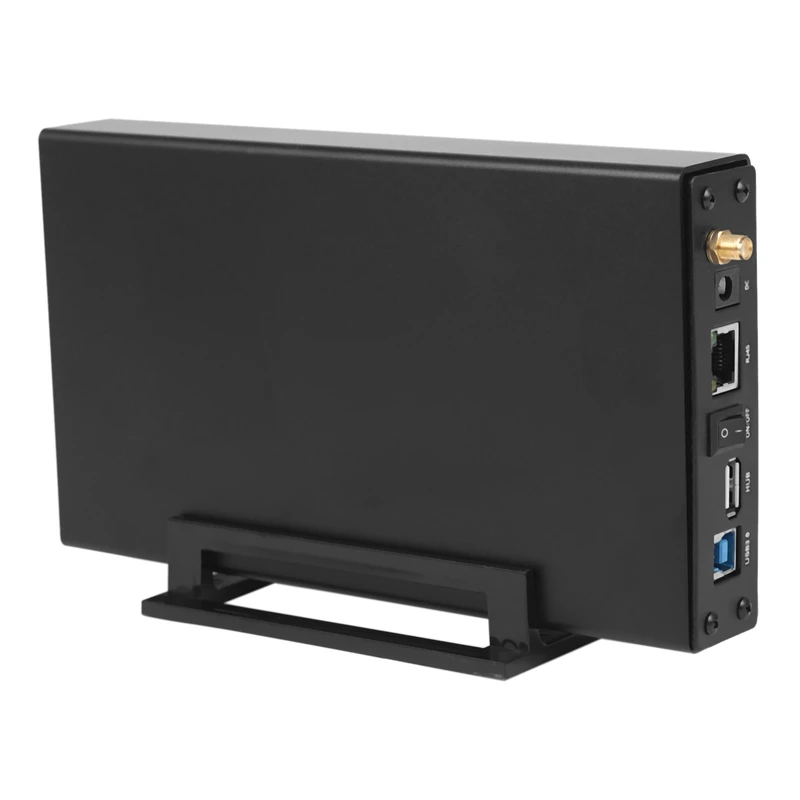Blueendless Rj45 외장 하드 드라이브 케이스 Nas Wifi 안테나 무선 Wifi SATA USB 3.0 Wifi ...