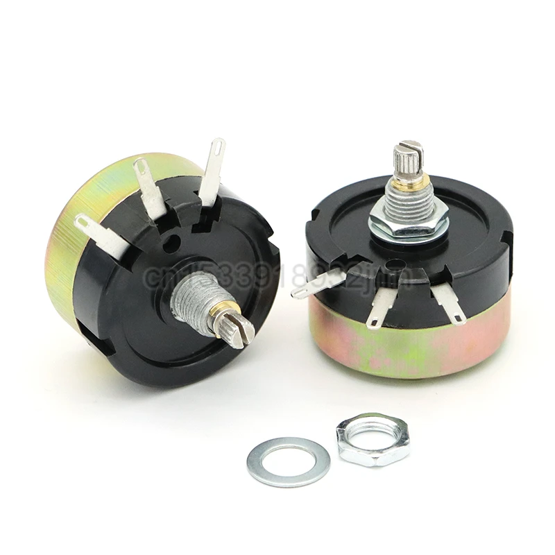 1Pcs WX200 Single Loop Wire Wound Potentiometer 4W Adjustable Resistor ...