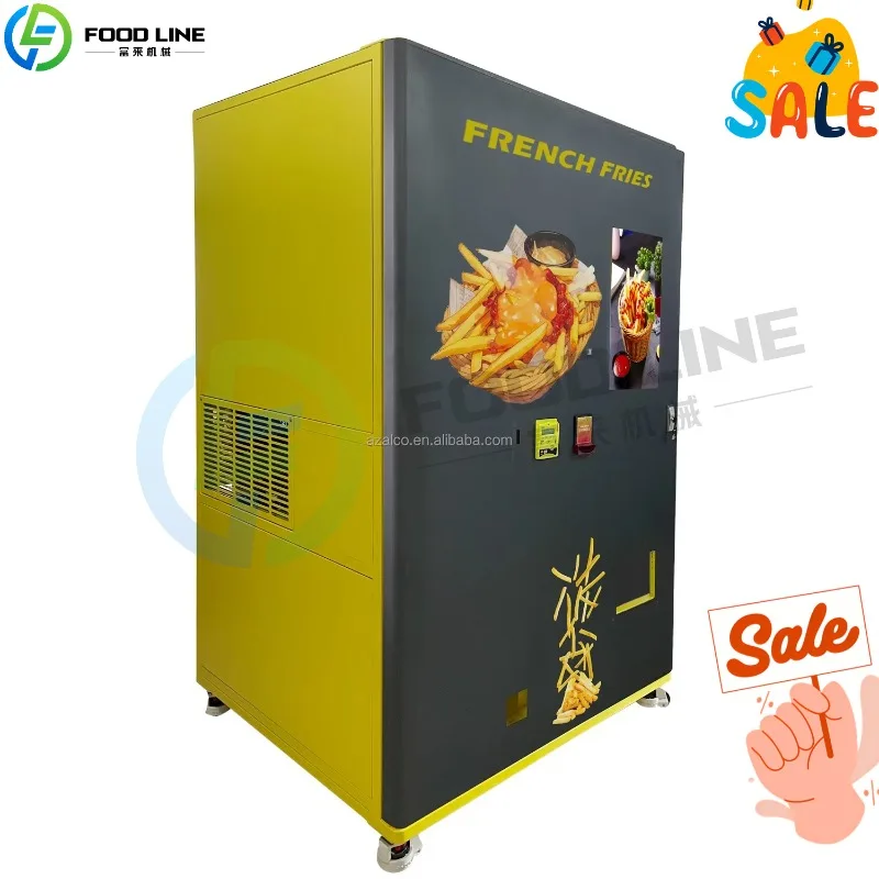 French Fries Vending Machine Automatic French Fry Auto Maker Customized ...