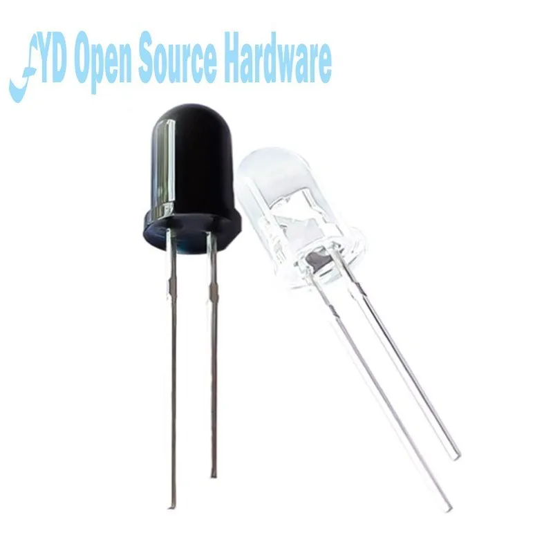 10PCS-Pairs-5MM-940nm-LEDs-Infrared-Emitter-And-IR-Receiver-Diode ...