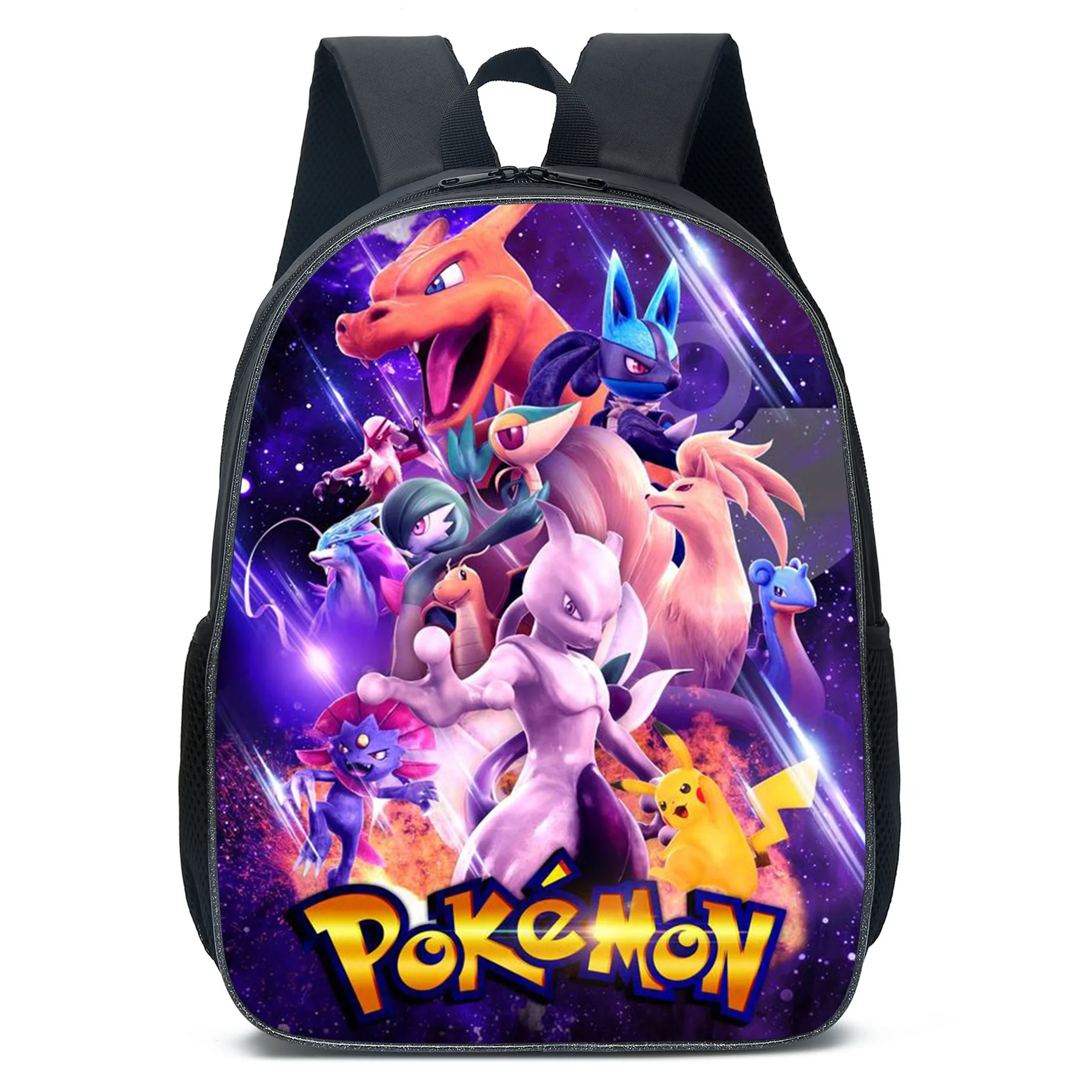 Pokemon-Kids-School-Backpack-Storage-Bag-Pikachu-Anime-Printed-School ...