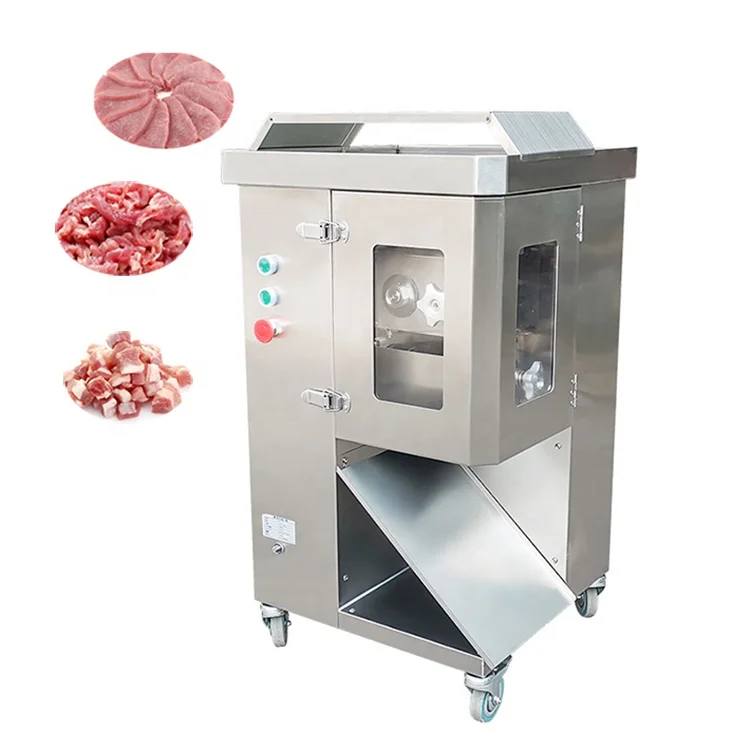 Commercial-Fresh-Beef-slicer-Cutter-Cube-Chicken-Dicer-Meat-Cube ...