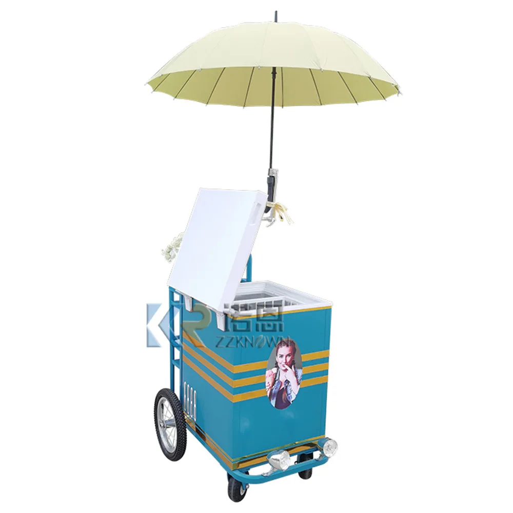 Ice-Cream-Push-Carts-with-Freezer-Mini-Gelato-Refrigerator-Cart-Hand ...