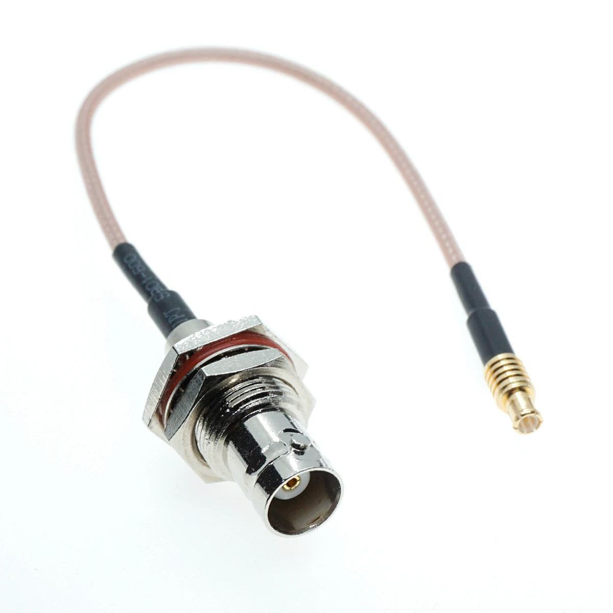 1PCS-BNC-Female-Bulkhead-to-MCX-Male-Straight-RF-Cable-Assembly-MCX-BNC ...
