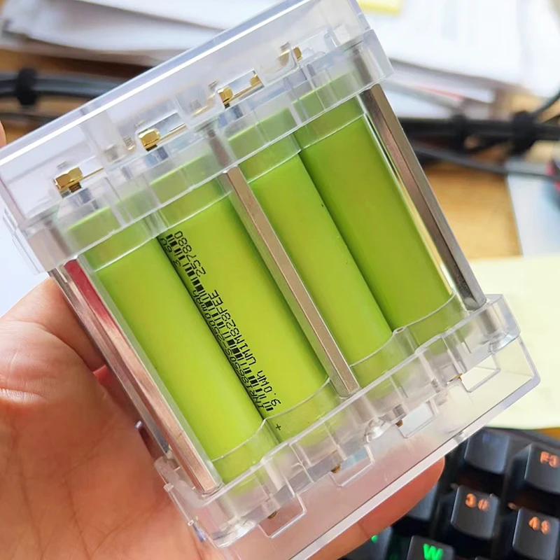 21700 Battery Pack 18650 Holder Power Bank Case Diy Power Wall Battery ...