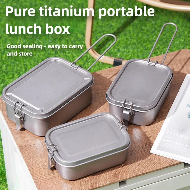 1200ml-Titanium-Alloy-Lunch-Box-Outdoor-Camping-High-end-Bento-Box ...