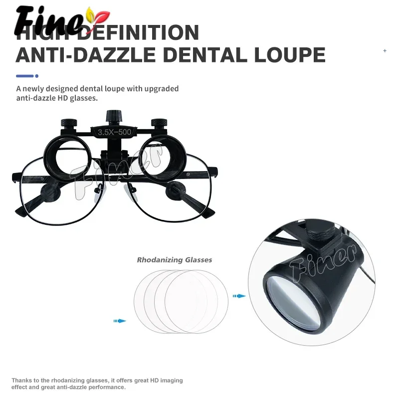 2-5X-3-5X-Dental-Magnifying-Glasses-Dental-Loupes-with-Light ...