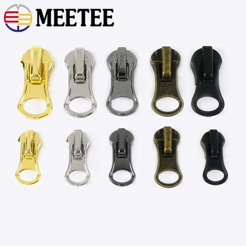 10/20pcs 3# 5# 8# Zipper Slider For Metal Zippers Bag Garment Decor ...