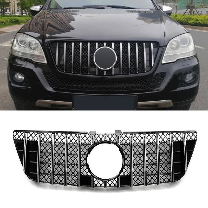 Car-Front-Hood-Grille-Racing-Grill-For-Mercedes-Benz-ML-Class-W164 ...