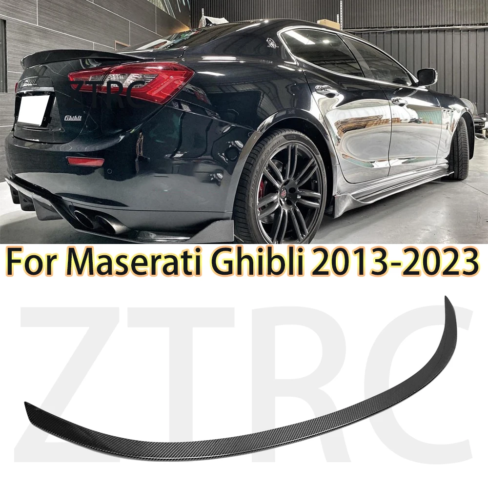 Car-Spoiler-For-Maserati-Ghibli-NT-Style-Real-carbon-fiber-material ...