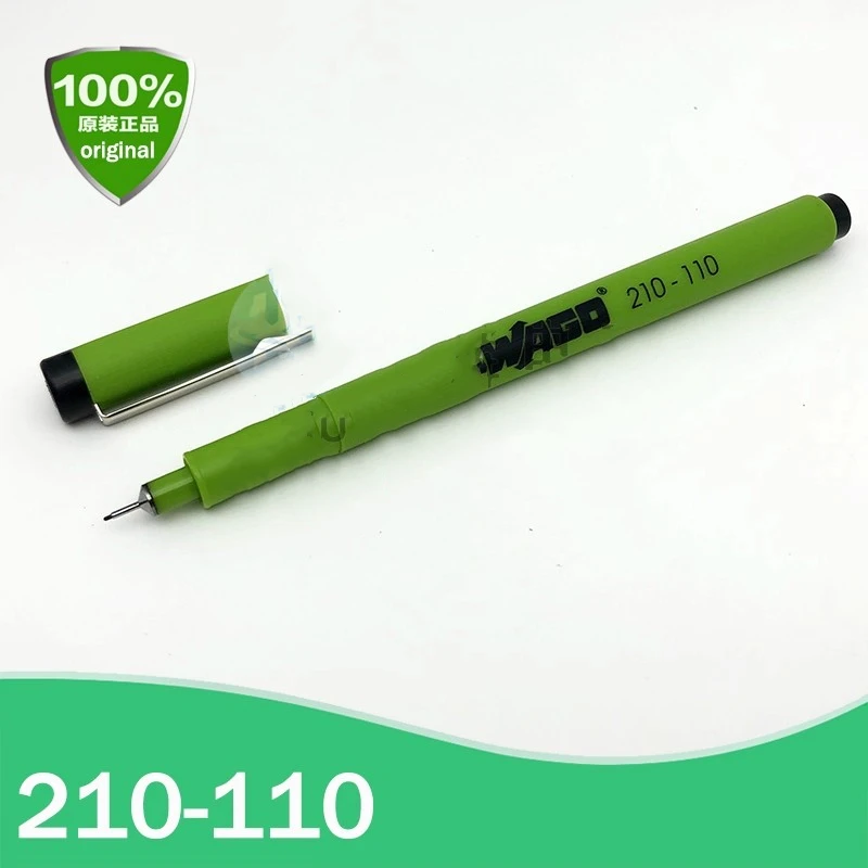 1 piece WAGO 210-110 marker pen for permanent marking, fiber tipped pen ...