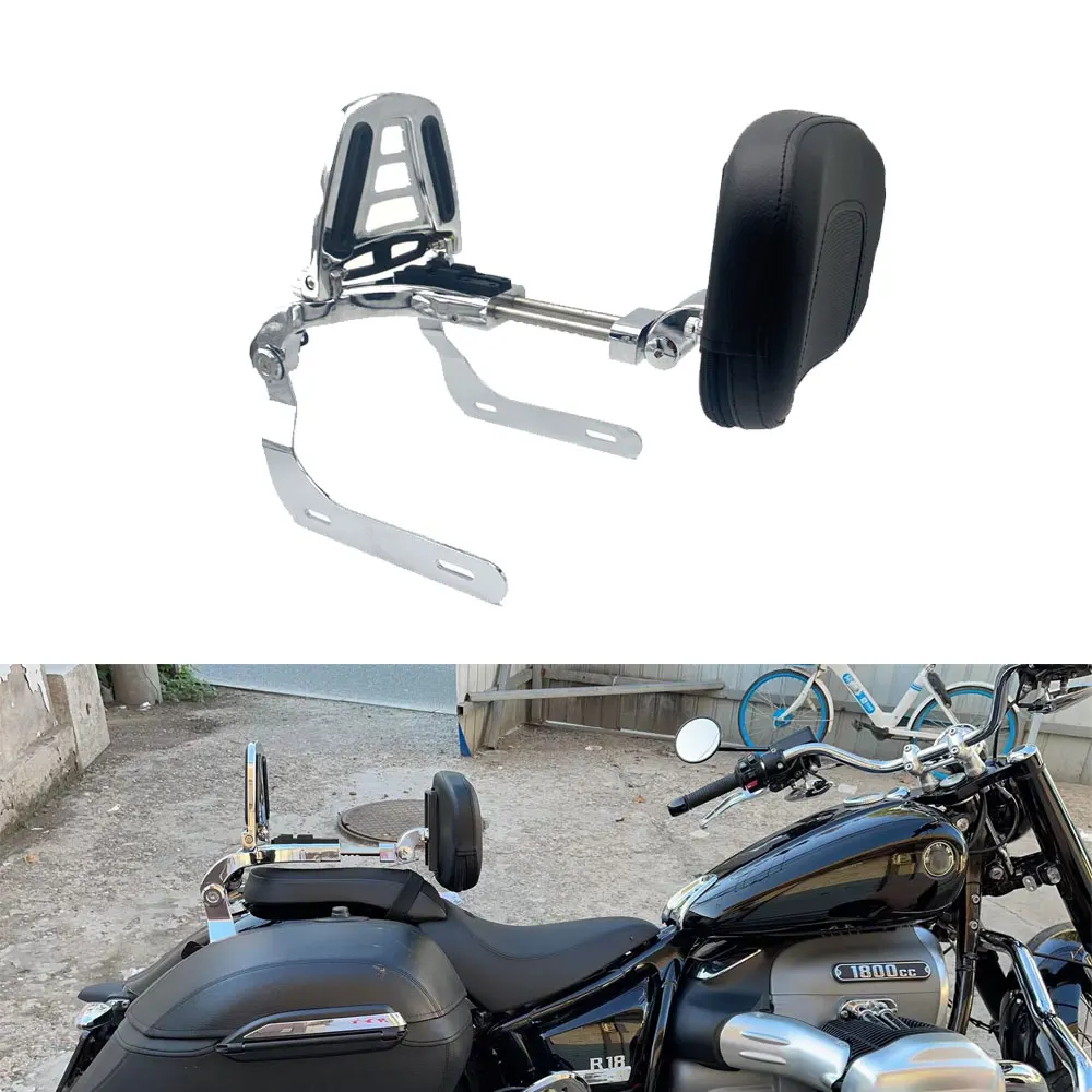 Motorcycle R18 B Multi-Purpose Driver Passenger Backrest With Folding ...