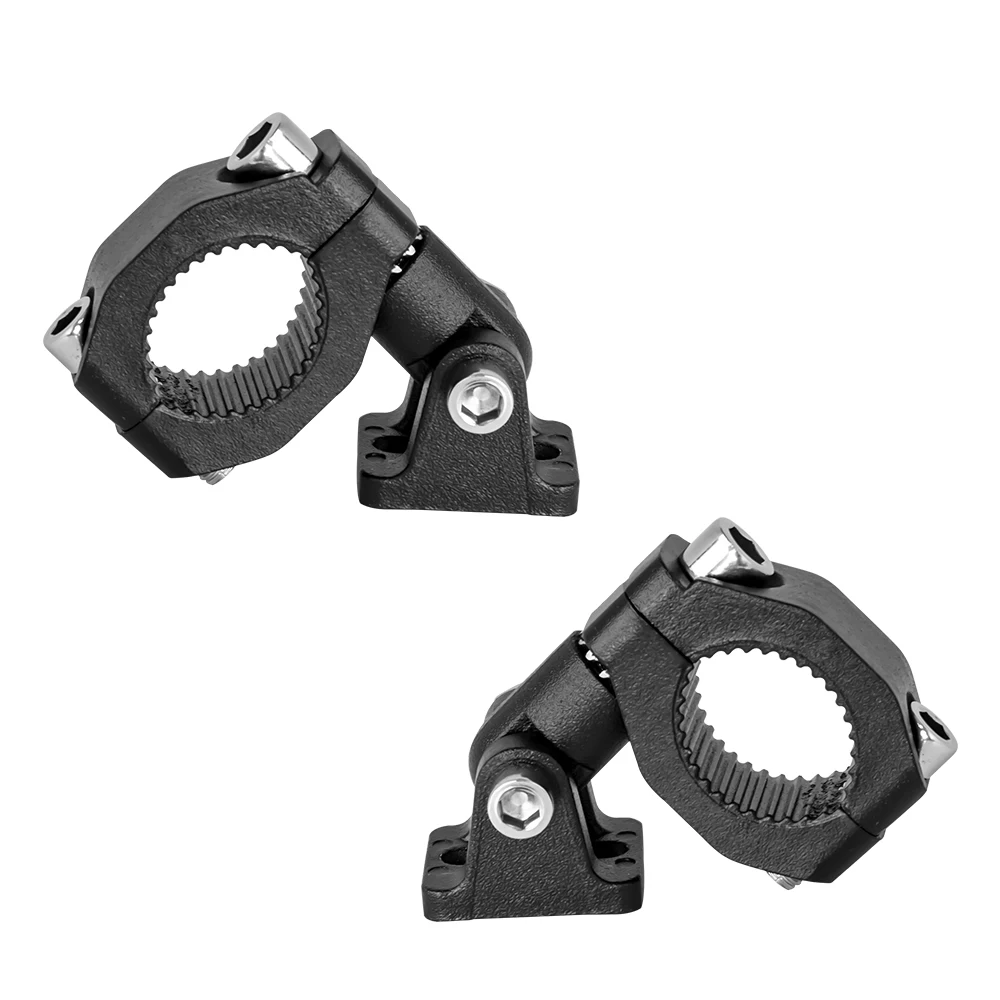 Motorcycle-LED-Headlight-Spotlight-Clamps-Bracket-Tube-Mount-for ...