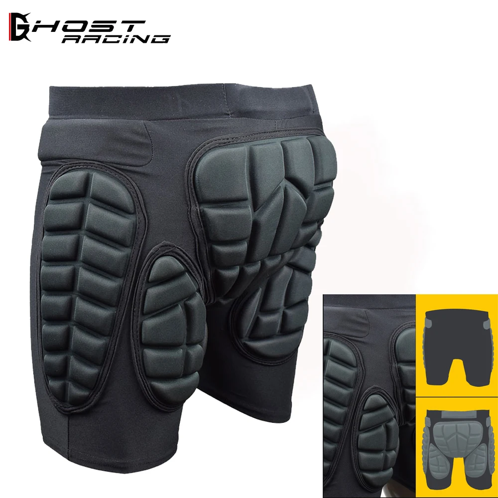 GHOST-RACING-Motorcycle-Unisex-Armor-Shorts-Hip-Butt-Pad-Motocross-Moto ...