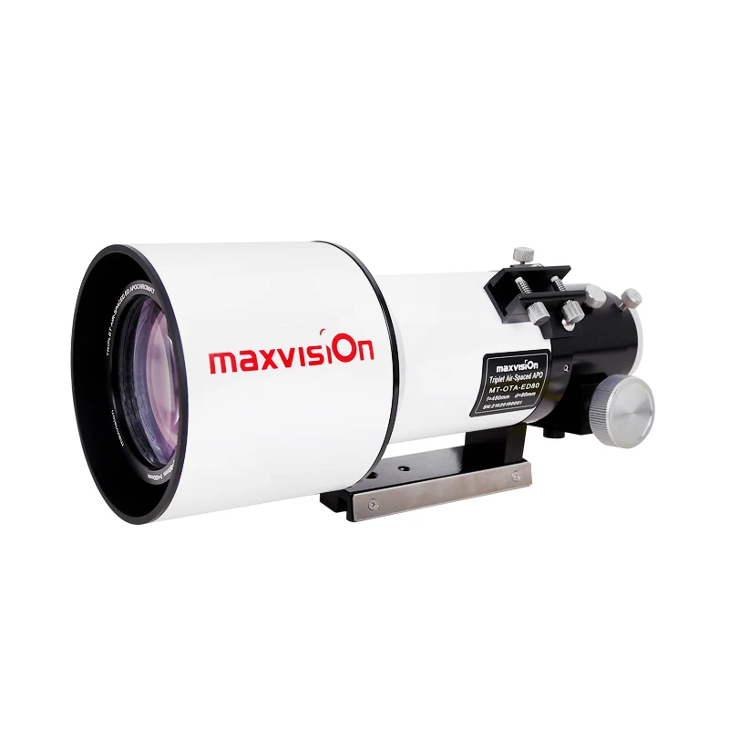 Maxvision-80-ED-APO-Apochromatic-Refractive-Telescope-OTA-Tube-80-480 ...