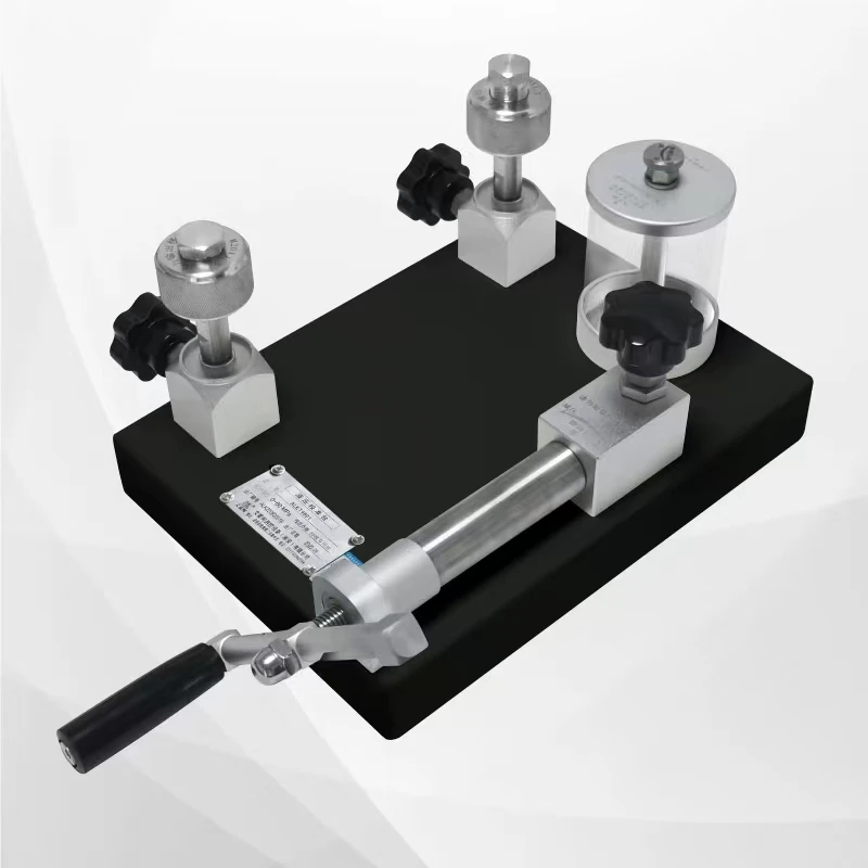 Portable Benchtop Hydraulic Calibration 0-60Mpa Pressure Gauge Sensor ...