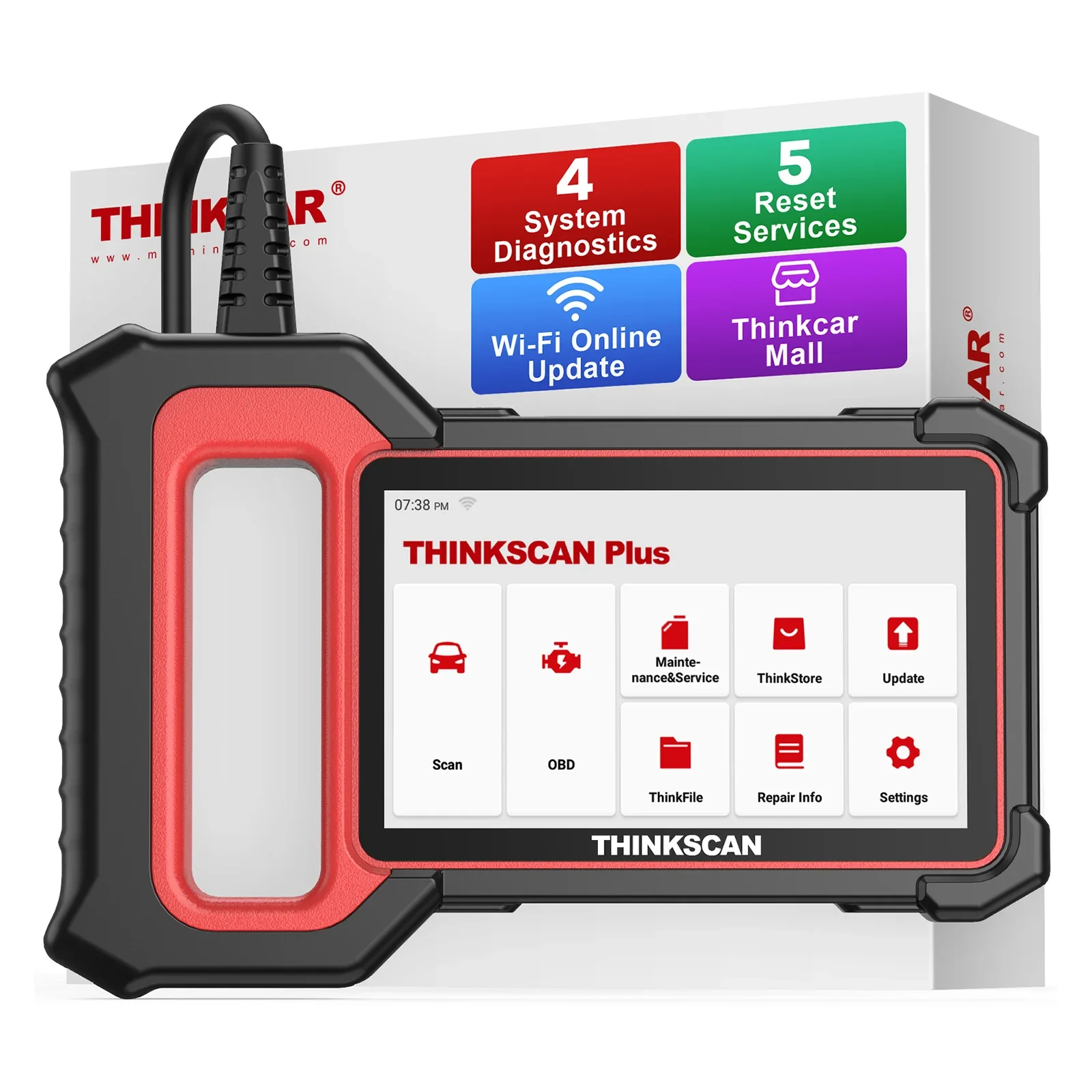 Thinkscan-Plus-S6-OBD2-Scanner-4-Systems-Diagnostics-Lifetime-Free ...