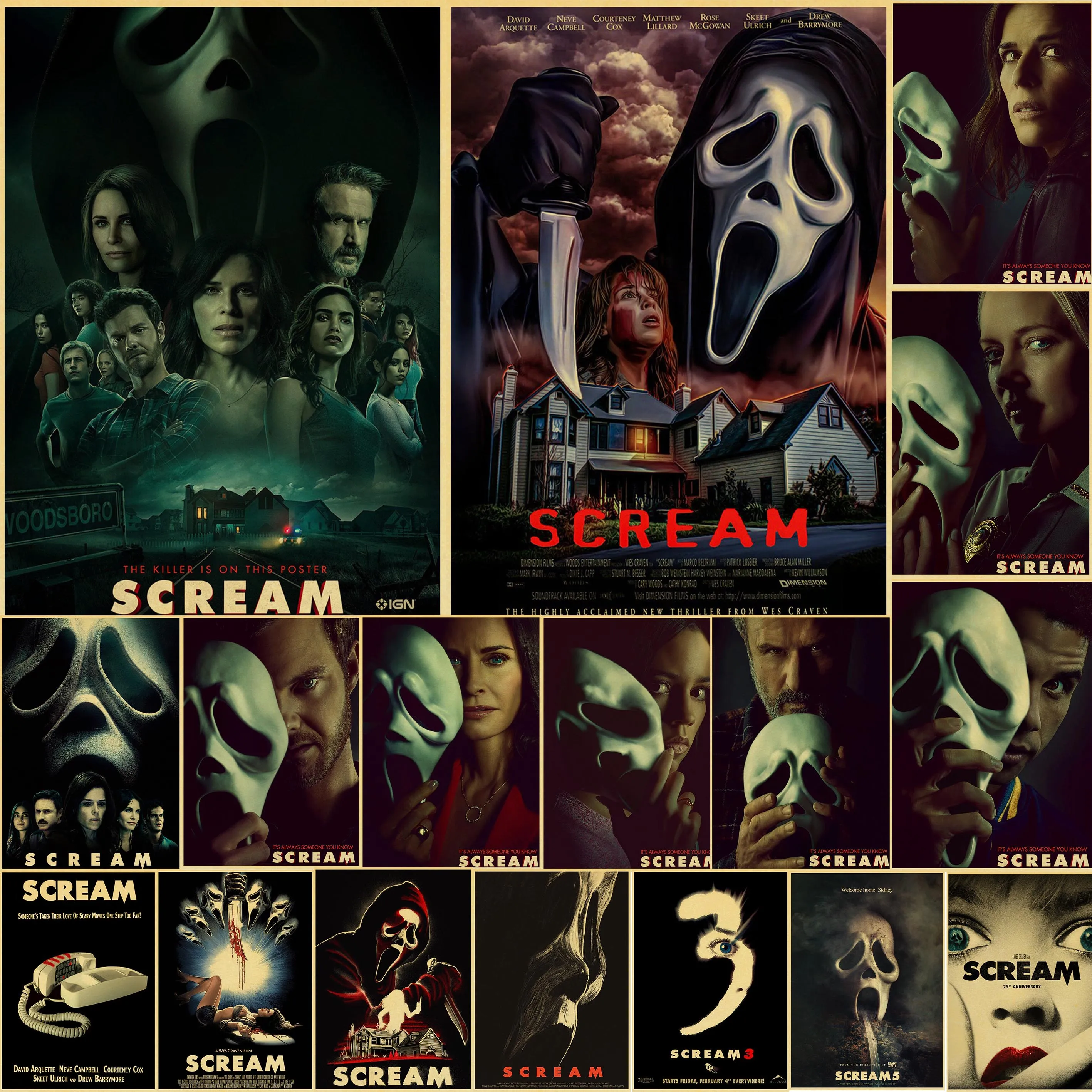 Scream Fan Poster