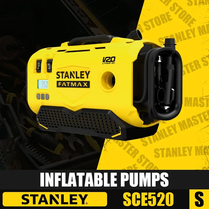 STANLEY-SCE520-Inflatable-Pumps-Electric-Air-Pump-Rechargeable-20v ...