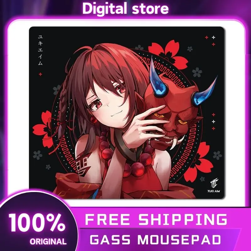 Skypad-SORA-Glass-Gaming-Mouse-Pad-YUME-Smooth-Frosted-Surface-Desk-Mat ...