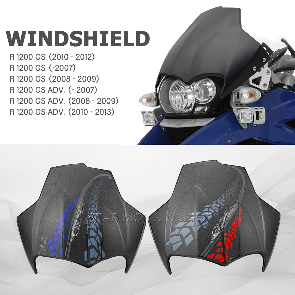 Motorcycle Windshield Windscreen Wind Shield Deflectore Screen ...
