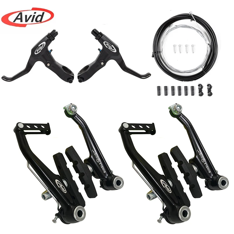 AVID Bicycle V Brake Set FR5 Aluminum Alloy Brake Lever SD3 Front Rear ...