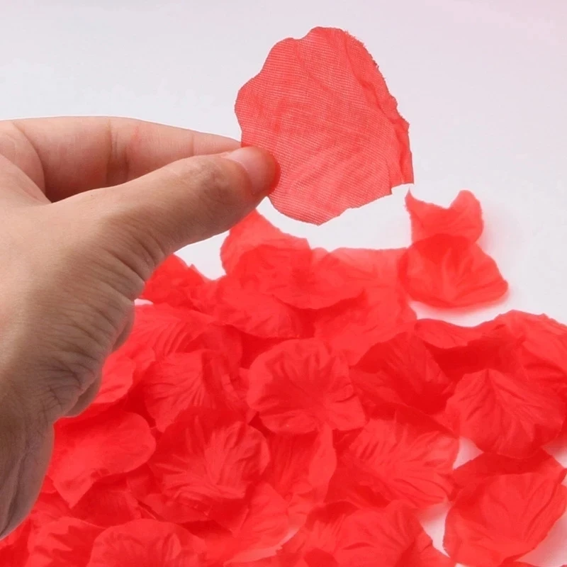 Rose Petals Valentines Day | Silk Rose Artificial Petals - 100/500 ...