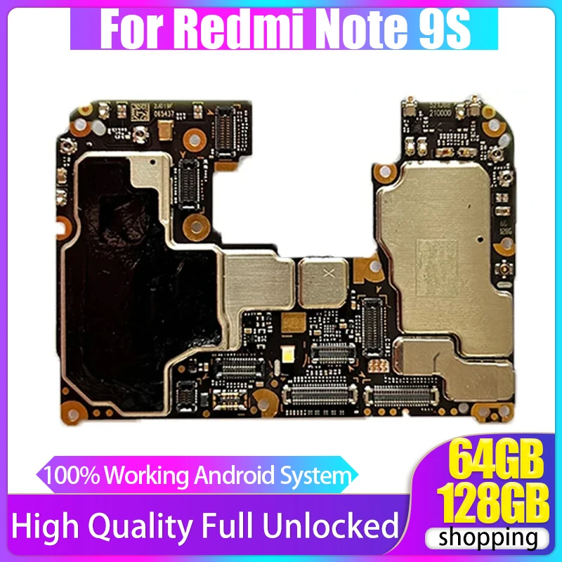 Disassembly-Unlocked-For-Xiaomi-Redmi-Note-9S-Motherboard-Global ...